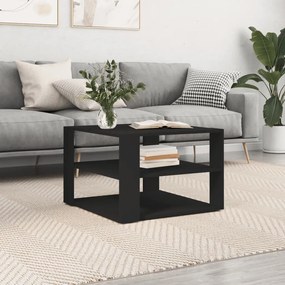 vidaXL Konferenční stolek 59,5x59,5x40 cm kompozitní dřevo [834246] Barva: Černá