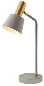 Zambelis 20220 stolní lampa šedá/zlatá, 1xE14, 44cm