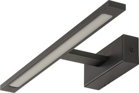 TK Lighting Černé LED svítidlo nad zrcadlo Gallery 41,5cm 12W TK18000