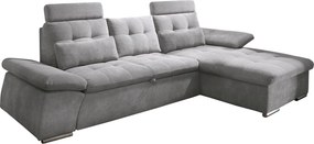 XXXLutz ROHOVÁ SEDAČKA, textil, kompozitní dřevo, šedá MID.YOU - Sedací soupravy - 002220026405