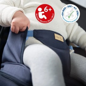 Tmavě modrý dětský podsedák Booster Seat – Roba