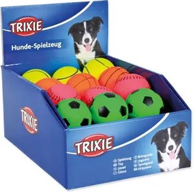 TRIXIE Míč neon / Hračka pro psa / Molitan / Průměr 6 cm