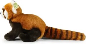 RAPPA Plyšová panda červená 28 cm / ECO-FRIENDLY / od 0 měsíců
