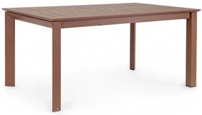 BIZZOTTO Rozkládací zahradní stůl KONNOR 160-240x100 hnědý