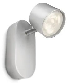LED Bodové svítidlo Philips Star 56240/48/16 šedé 2700K