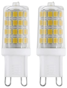 LED žárovka G9, 3W, 320lm, 3000K, 230V-sada 2ks