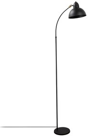 Designová stojanová lampa Vasso 162 cm černá