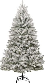 Umělý vánoční stromeček 180 cm 300 LED Teplá bílá PVC a ocel 3395751
