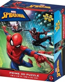 PRIME 3D Puzzle Spiderman 3D / 200 dílků / 3D efekt / 31 x 46 cm