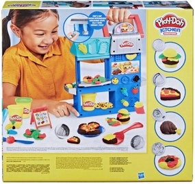 HASBRO PLAY-DOH Rušná restaurace kreativní set modelína 284g s nástroji 14f8107