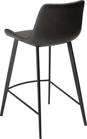 Šedá barová židle (výška sedáku 65 cm) Hype – DAN-FORM Denmark