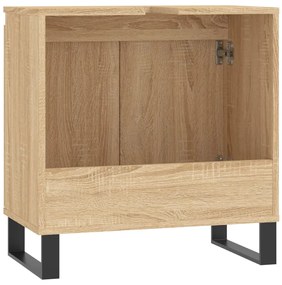 Koupelnová skříňka dub sonoma 58 x 33 x 60 cm kompozitní dřevo