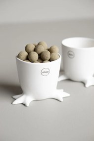 Stojánek na vajíčko Walking Egg Cup White DBKD