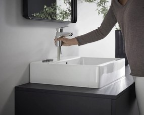 Hansgrohe Logis, páková umyvadlová baterie 70, s odtokovou soupravou Push-Open, chromová, 71077000