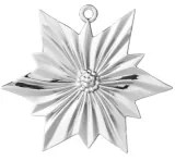 Vánoční ozdoba North Star Silver 6,5 cm Rosendahl