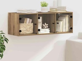 vidaXL Nástěnná skříňka Nástěnný Artisanový dub 102 x 37 x 35 cm [882920]