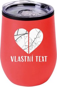 Personalizovaný termohrnek "BOWL" - Dvě místa, jedno srdce