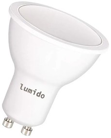 LED žárovka GU10, 4W, 380lm, neutrální bílá, 5400K LUMIDO