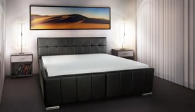 Čalouněná postel Vanesa 220x220 cm vysoká 72 cm - výběr barev