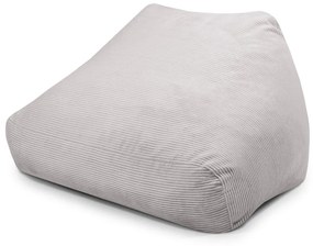 Světle šedý manšestrový sedací vak Sofa Snug – SLOWDOWN