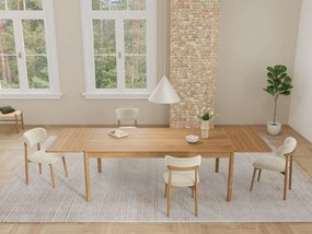 ACTONA Sada dvou prodlužovacích desek ATLANTIC hnědá 50x100x1,8 cm
