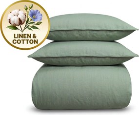 Dormeo Linen sada povlečení zelená