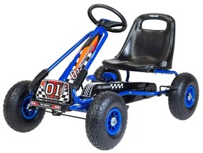 Dětská šlapací motokára Go-kart Baby Mix Razor modrá