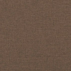 3dílná sedací souprava s poduškami hnědá textil 3201455