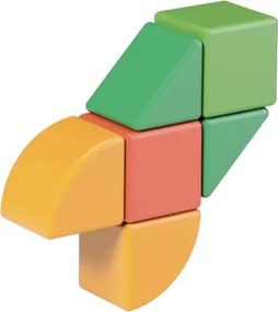 GEOMAG Magnetická stavebnice Magicube Shapes / 6 dílků / od 12 měsíců