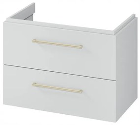Cersanit Larga, umyvadlová skříňka 80cm, šedá matná, S932-075