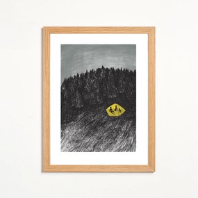 Dorota Šebková | 49°00′20.8″ N, 13°55′29.2″ E Rám: Černý, Velikost: 30 x 20 cm
