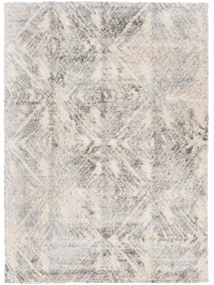 Kusový koberec shaggy Sevgi krémově šedý 80x150cm