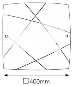 Rabalux 3699 - Stropní svítidlo PHAEDRA 2xE27/60W/230V