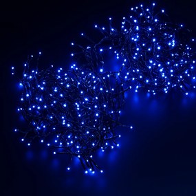 Vánoční světýlka vnitřní modré 300 LED