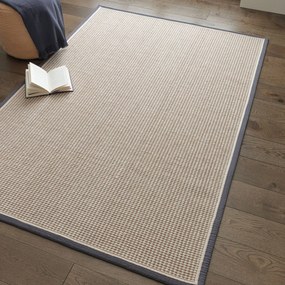 Tribeca Design Kusový koberec Ministry Loop Slate Cream Rozměry: 240x340 cm