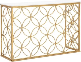 Designová konzola Fareeda 120 cm zlatá