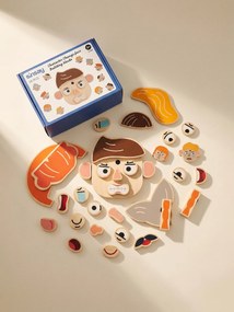Sinsay - Edukační puzzle pro učení emocí - vícebarevná