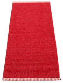 Vinylový koberec Pappelina MONO Dark Red/Red Velikost pappelina: 60x150 cm