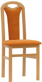 Stima Židle BERTA Odstín: Bílá, Látky: LUX cappuccino 24
