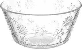Altom Sada 6 skleněných misek Snowflakes 13 cm, 400 ml