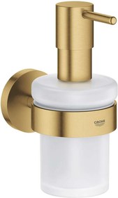 Grohe Start - Dávkovač mýdla s držákem, sklo/kartáčovaný Cool Sunrise 41195GN0