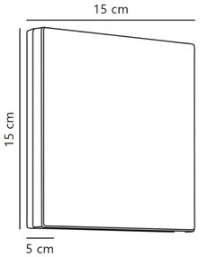 Nordlux - LED Venkovní nástěnné svítidlo ARTEGO LED/7,2W/230V IP54