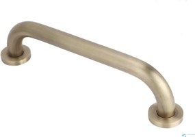 Nástěnný koupelnový držák EYN DB1008 v mosazné barvě, 35 cm
