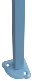 vidaXL Skládací nůžkový party stan 3 x 9 m krémový