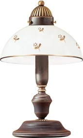 Kolarz 731.73.170 - Stolní lampa NONNA 1xE14/60W/230V květiny rose gold