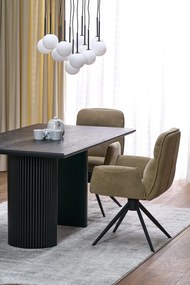 Rozkládací jídelní stůl Bolero 160/250 cm dub přírodní/černý