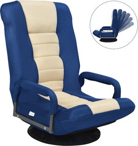 Costway Podlahové křeslo otočné podlahové křeslo relaxační křeslo