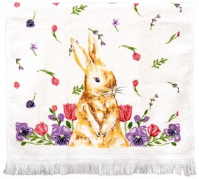 Kuchyňský froté ručník s králíčkem Happy Bunny - 40*66 cm