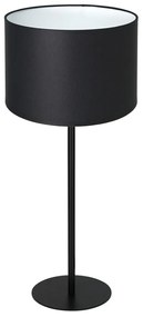 Luminex | Stolní lampa ARDEN 1xE27/60W/230V pr. 25 cm černá/bílá | LU3478