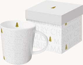 Vánoční hrnek z kostního porcelánu Trend